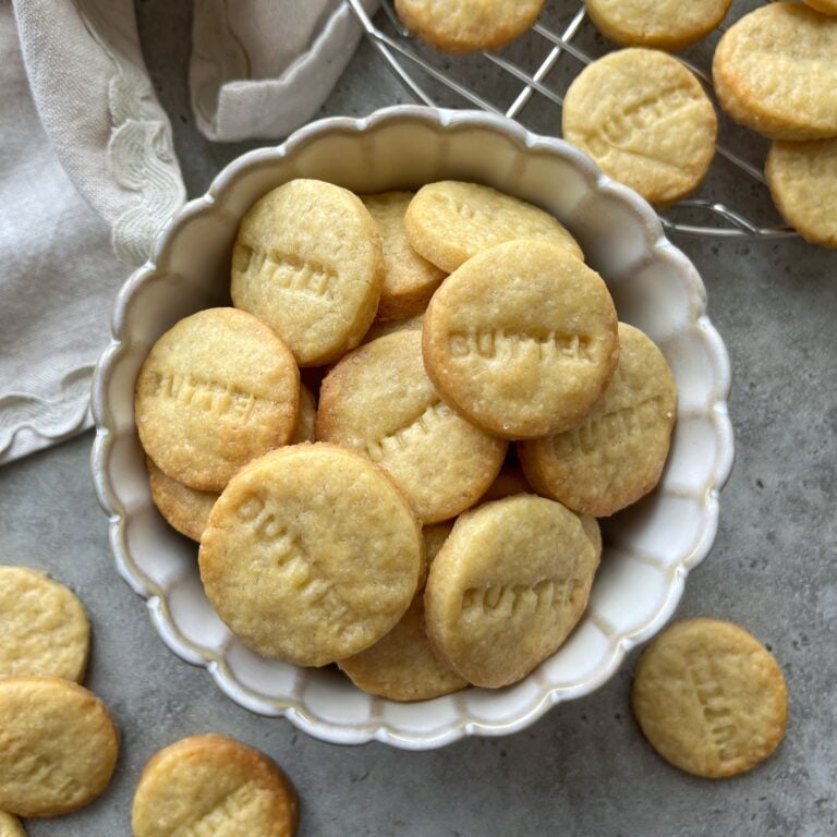 French Butter Cookies (Bite-Sized Treats)